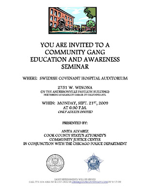 Uptown Update: Gang Awareness Seminar